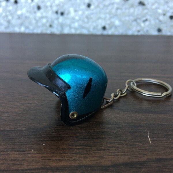 Motorcycle Helmet Key Chain - Etsy