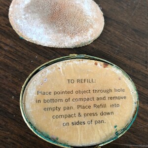 Vintage Avon Face Powder Compact - Etsy