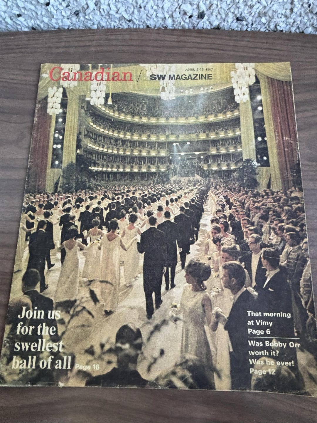 Canadian SW (star Weekly) Magazine - April 8-15 1967 - Etsy
