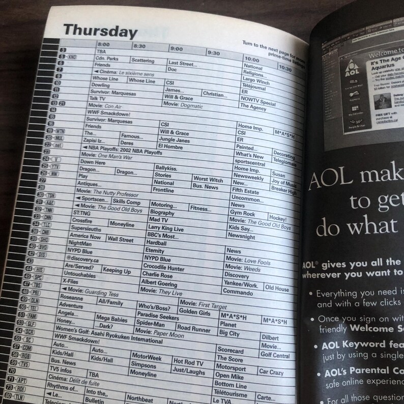 Vintage ER Tv Guide May 11th 2002 - Etsy