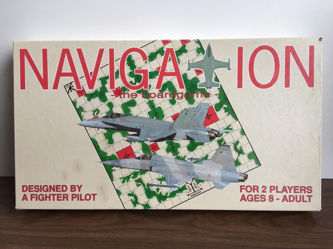 Navigation Board Game - Made in Canada, 1989 - Etsy