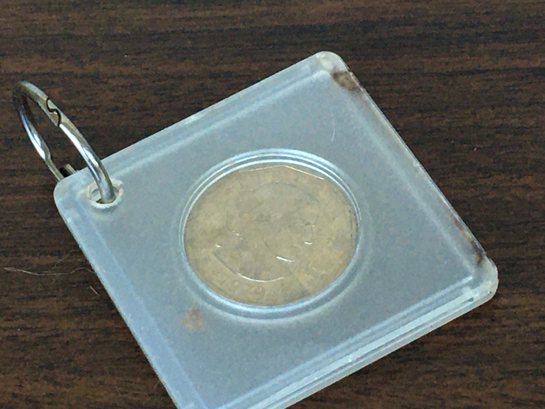 Vintage 1979 US Coin Key Chain Dollar Susan B. Anthony - Etsy