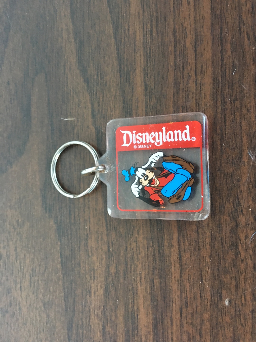 Vintage Disnetland Goofy Key Chain - Etsy