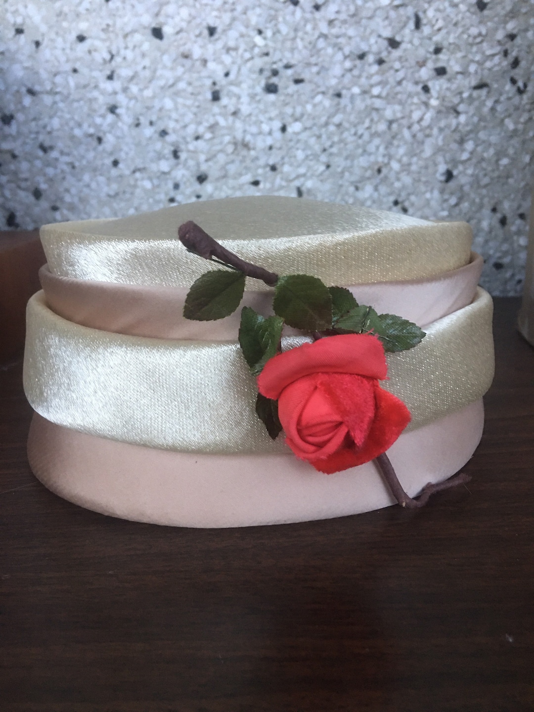Vintage White Satin Ladies Hat - Etsy