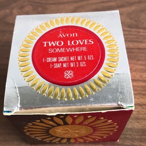 Vintage Avon Somewhere Cream and Soap - Etsy