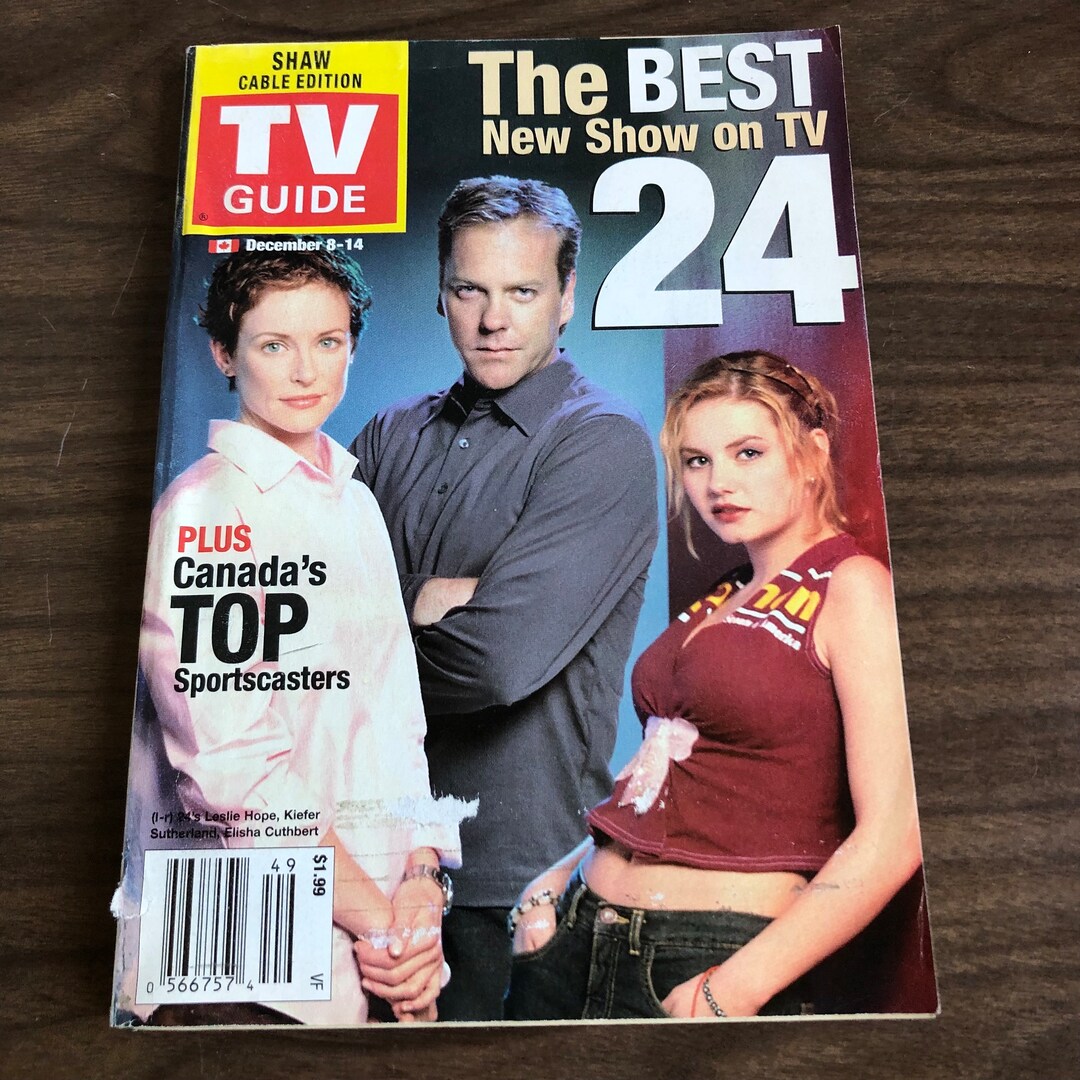 Vintage TV Guide December 8 2001 - Etsy
