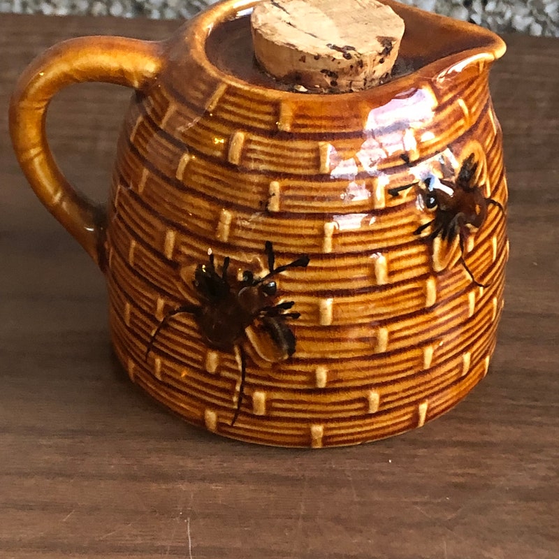 Vintage Honey Pot - Etsy