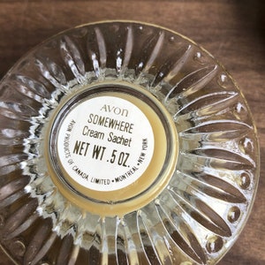 Vintage Avon Somewhere Cream and Soap - Etsy