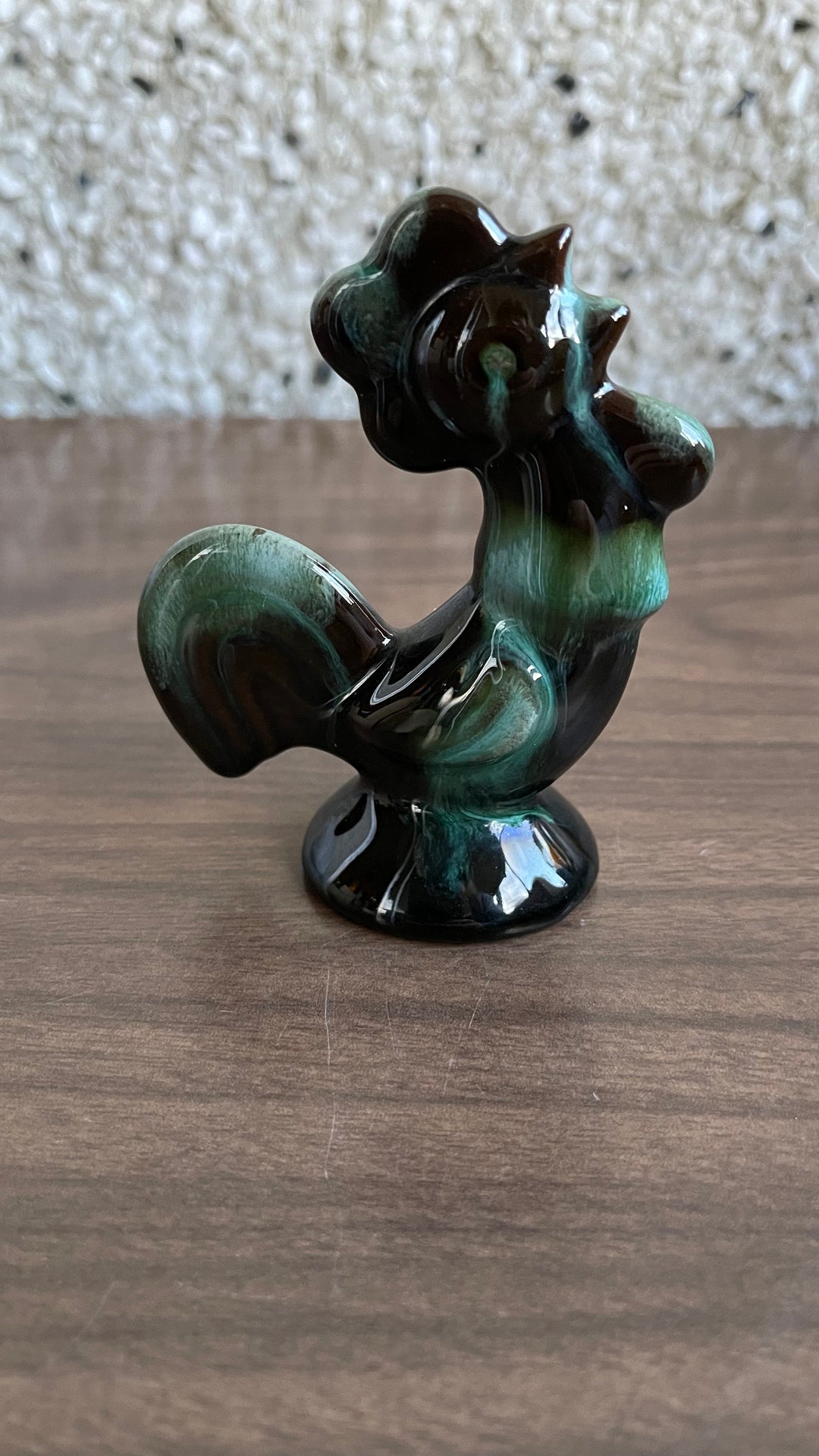 Vintage Blue Mountain Rooster Pottery - Etsy