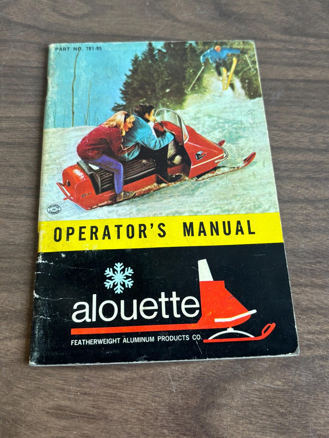 Vintage Allouette Snow Machine Manual 1960’s - Etsy