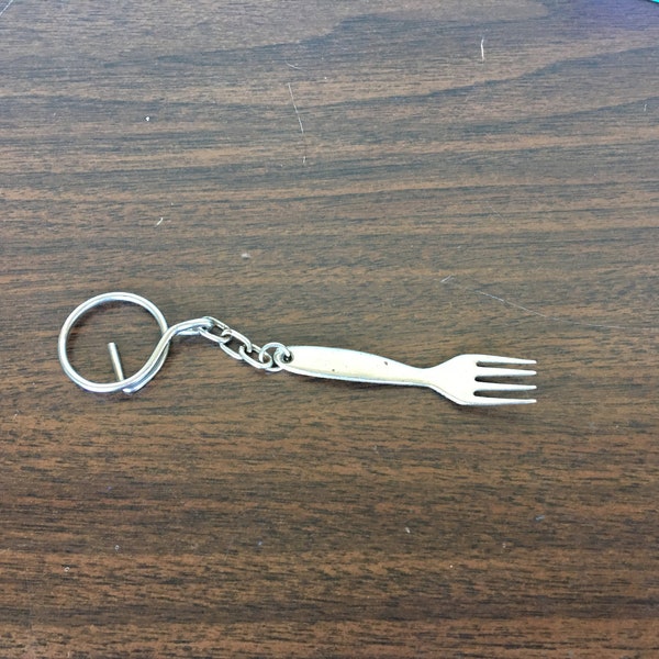 Fork Key Chain - Etsy