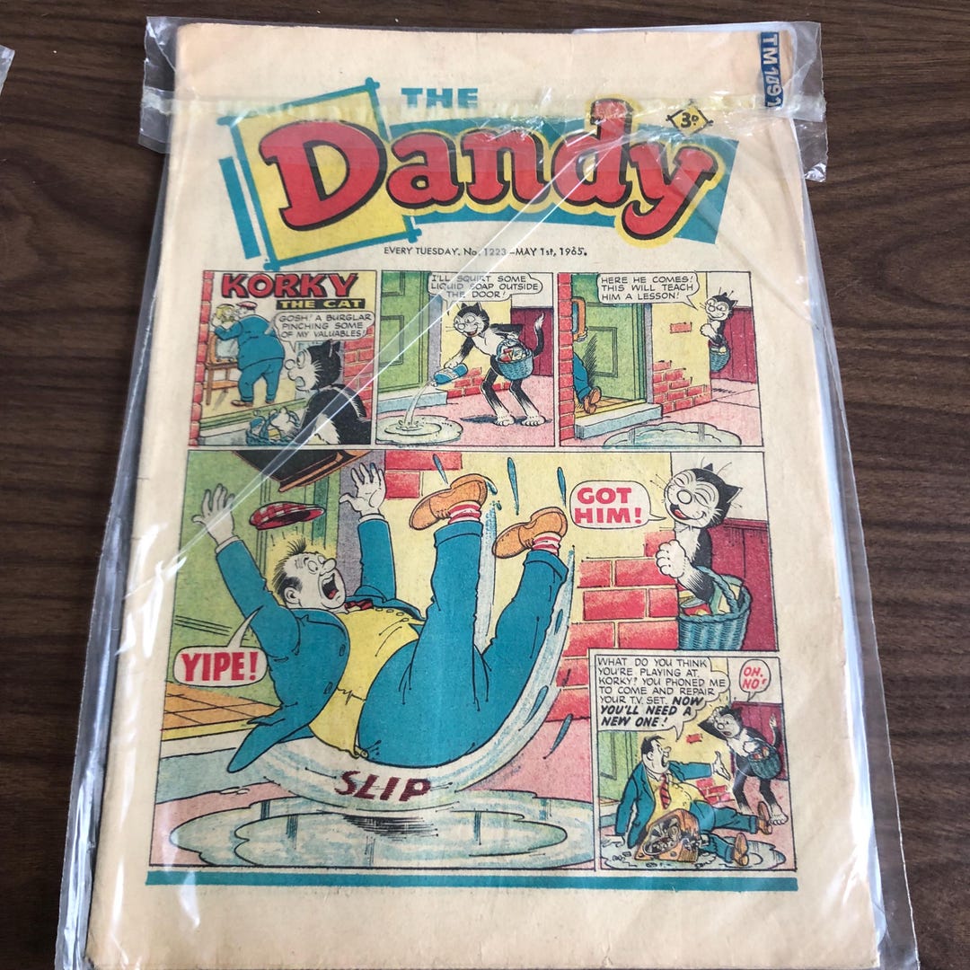 Vintage Comic Danby May 1st 1965 - Etsy