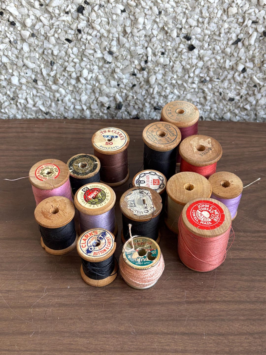 Vintage Spools of Thread - Etsy