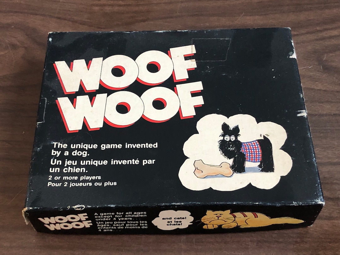1987 Woof Woof Board Game - Etsy