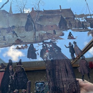 Vintage Hendricks Avercamp Mirror Ice Skating Scenes - Etsy