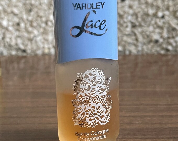 Vintage Yardley Lace Perfume 3/4 Full - Etsy