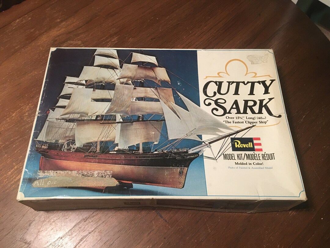Revell Cutty Sark Model Ship Kit the Fastest Ship - Etsy