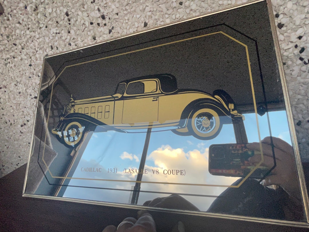 Vintage Cadillac 1931 Mirror - Etsy