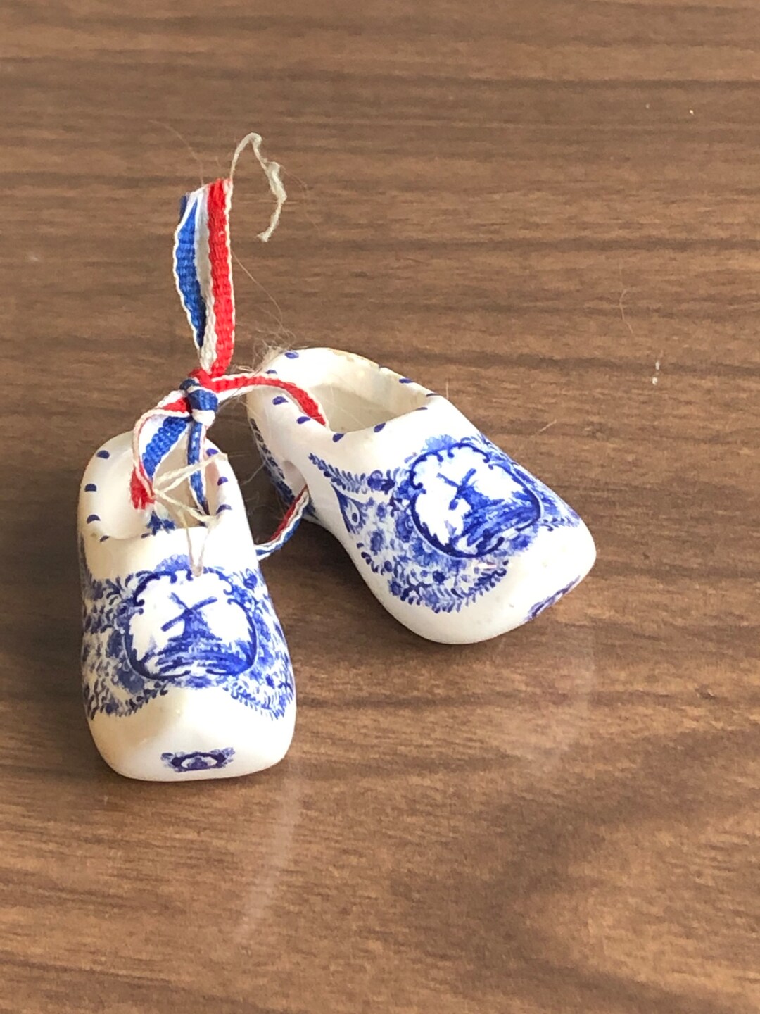 Vintage Holland Delft Mini Shoes - Etsy