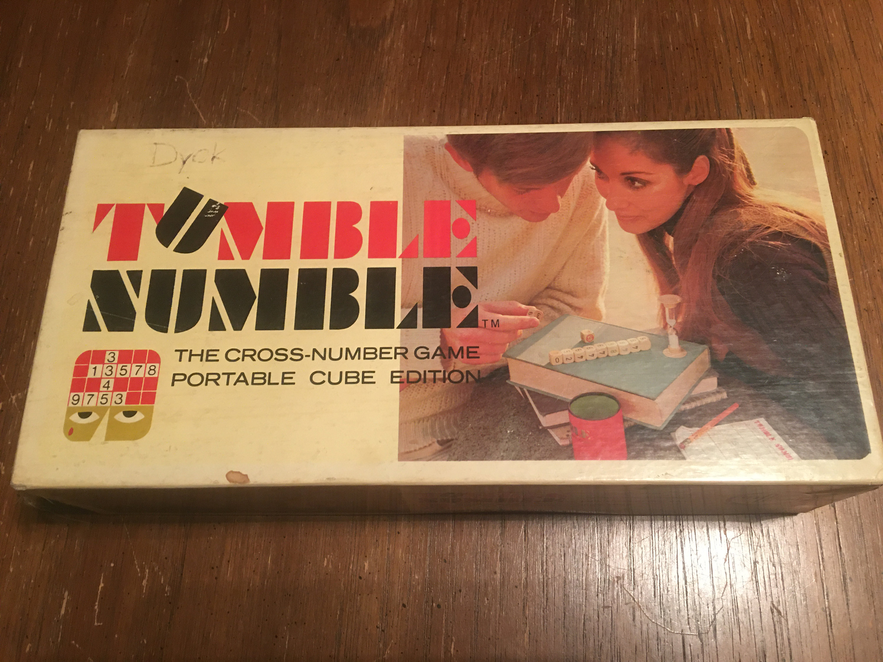 Vintage TMBLE NUMBLE Dice Game - 1969 - Etsy