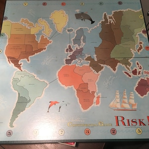 Classic RISK Game - 1972 - Etsy