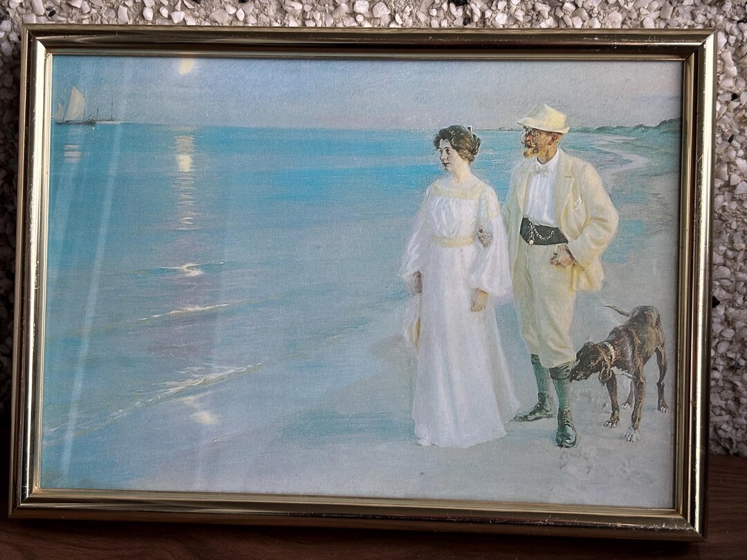 Vintage Skagen Beach ~peter Severin Kroyer - Etsy