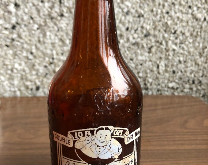 Vintage Webbs Stubby Bottle - Etsy