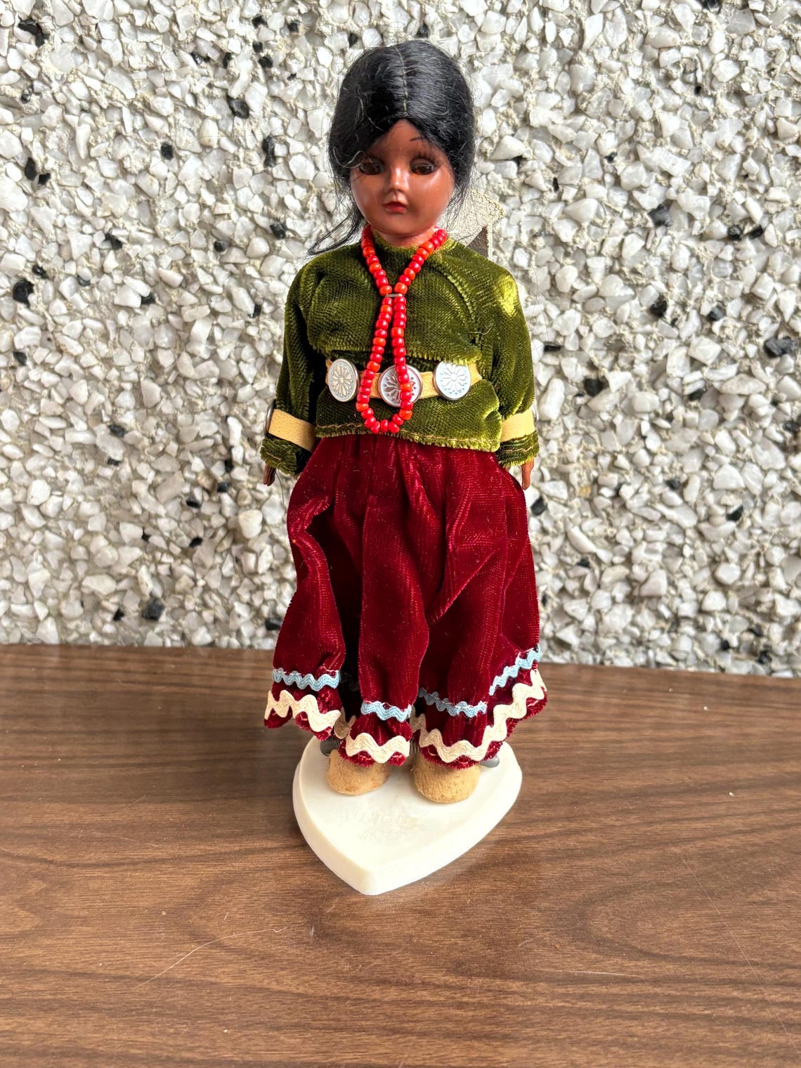 Vintage Carlson Native American Doll With Baby - Etsy