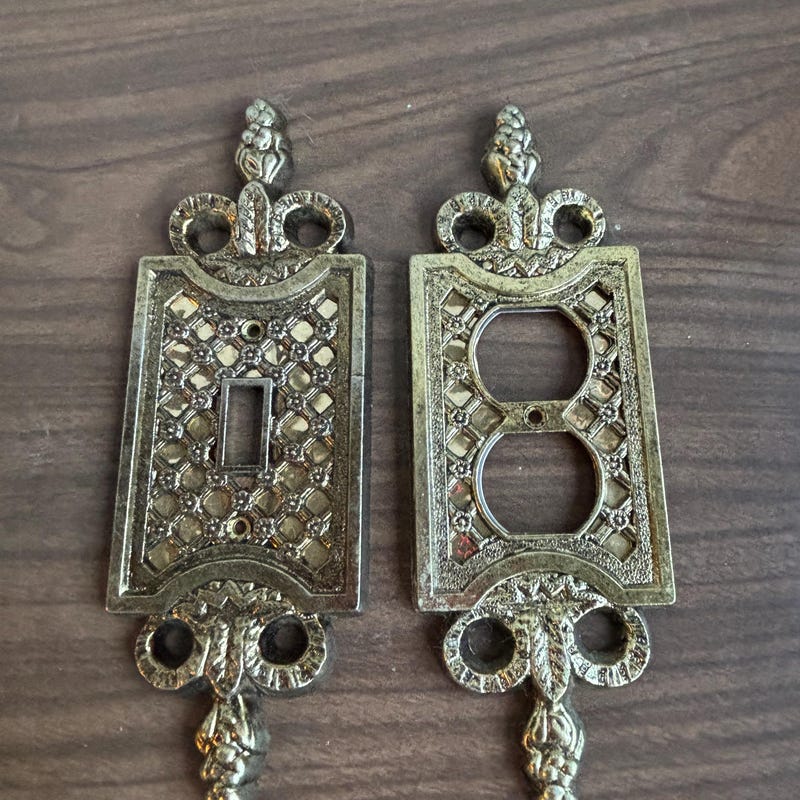Vintage Outlet Cover - Etsy