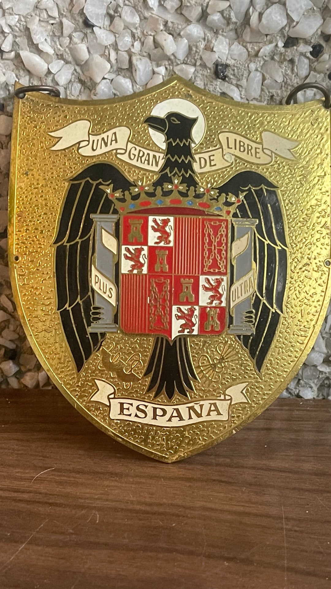Brass Spanish Shield - Etsy