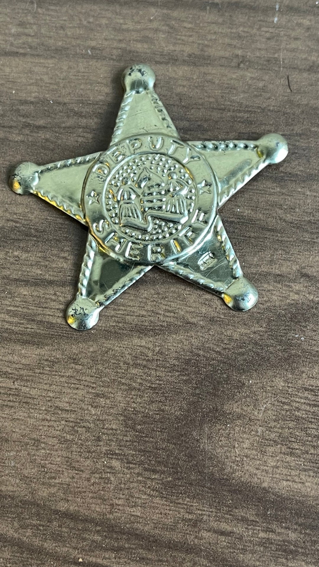 Vintage Deputy Sheriff Pin Badge - Etsy