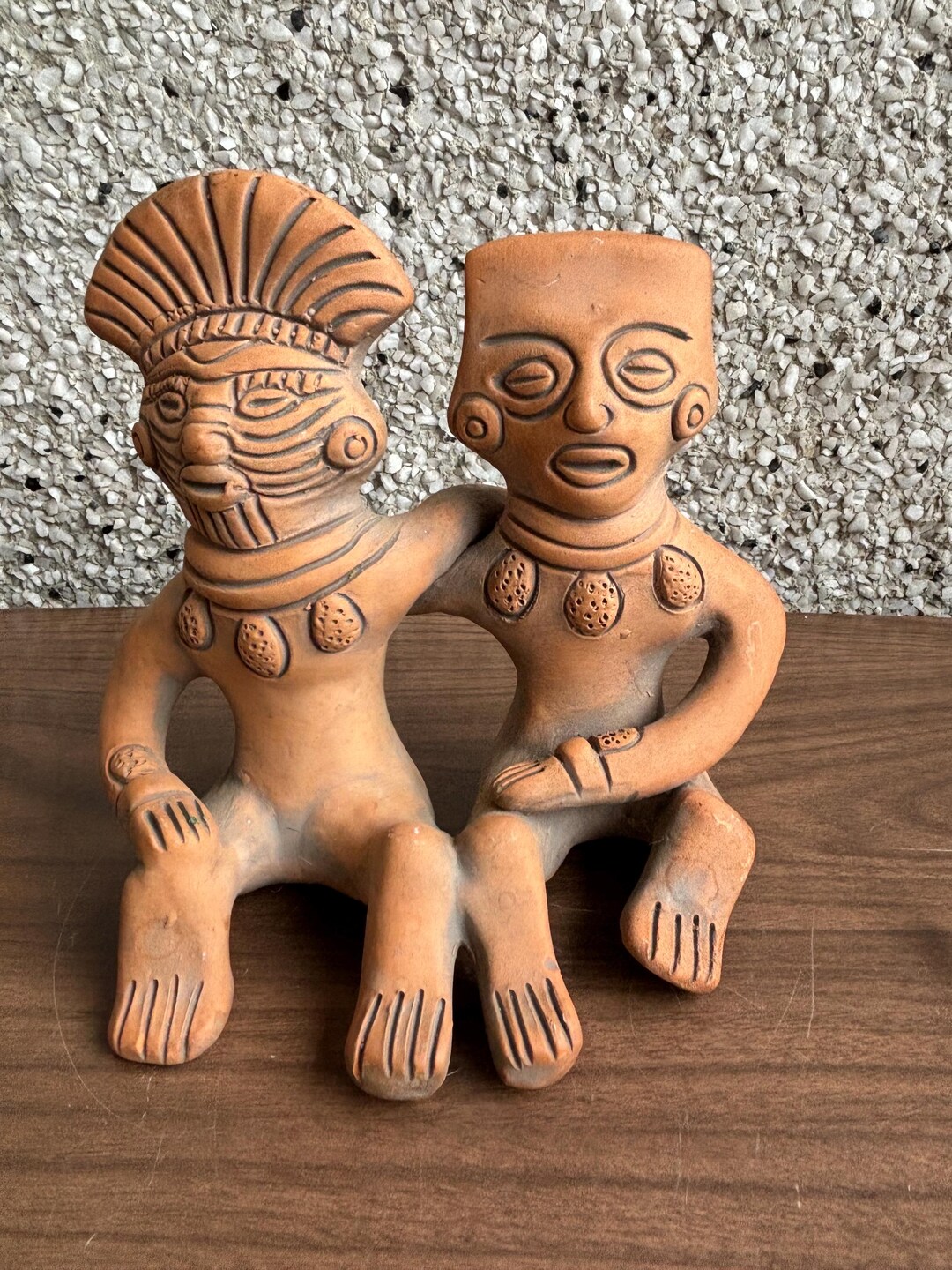 Vintage Aztec Figures - Etsy