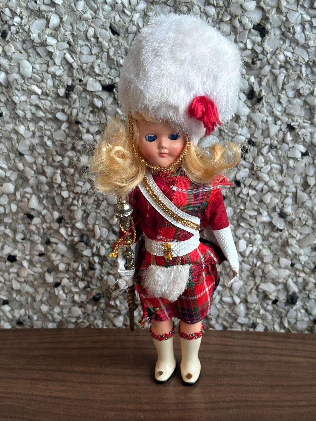 Vintage British Guard Girl Doll Blonde - Etsy
