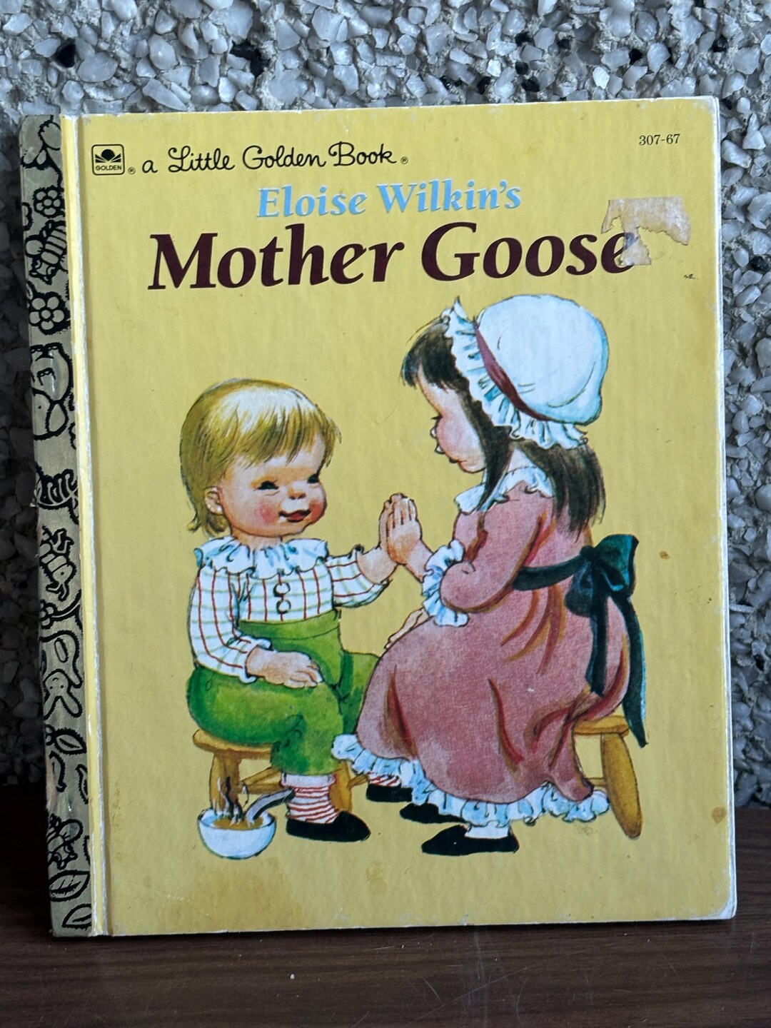 Vintage 1961 Little Golden Book Mother Goose Book - Etsy