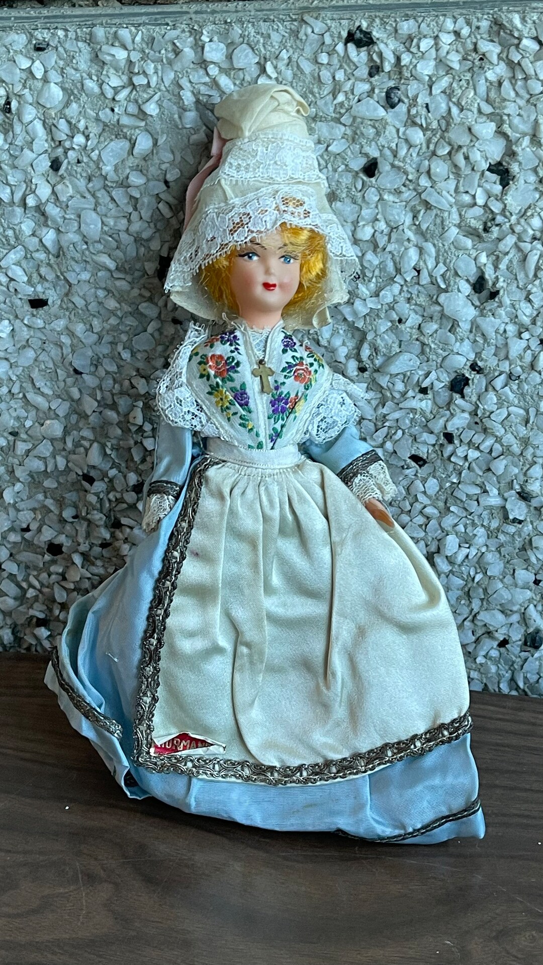 Vintage Normande Blonde Doll - Etsy