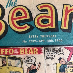 Vintage the Beano Comic April 1966 - Etsy