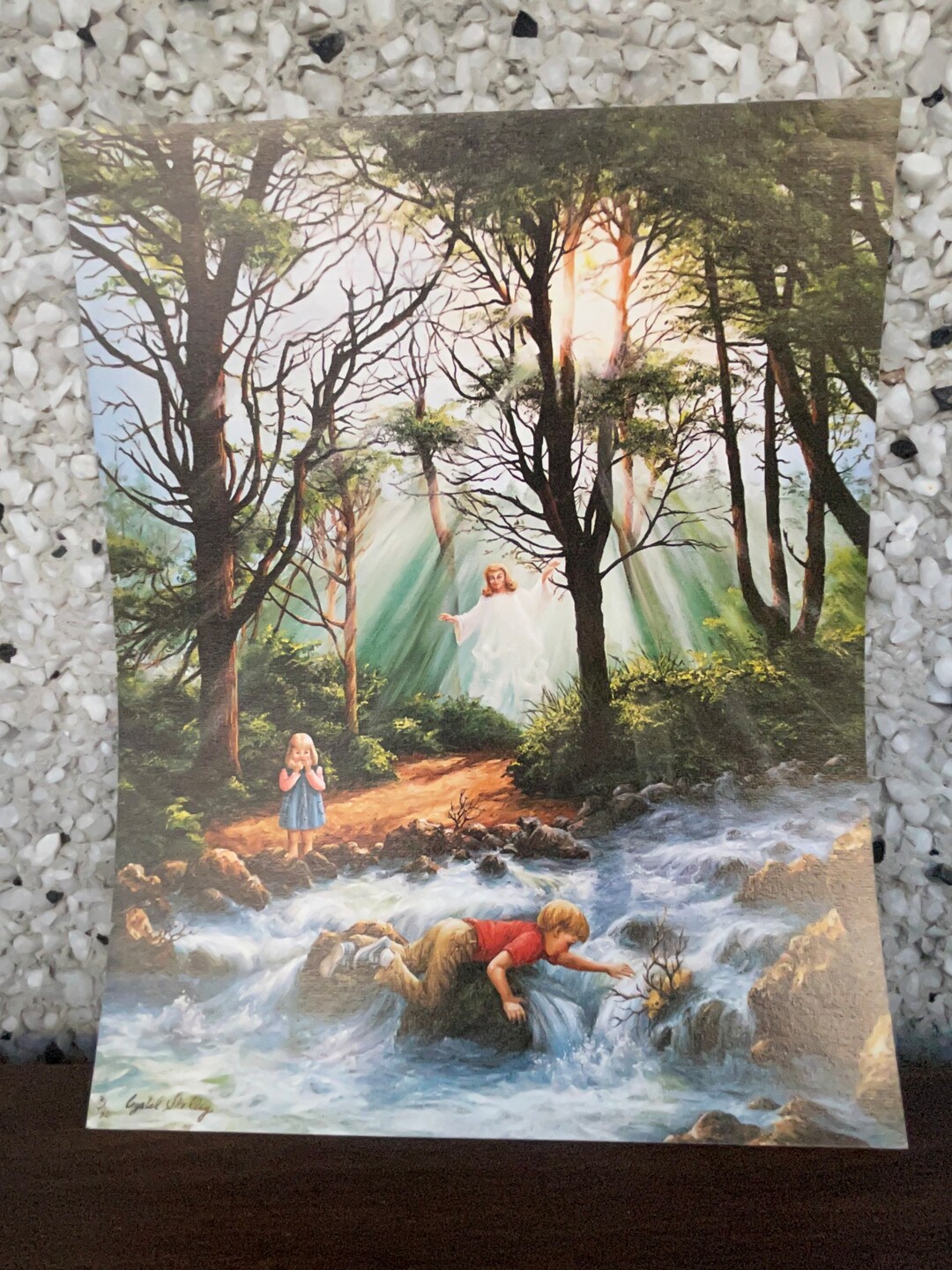 Vintage Crystal Skelley Print - Etsy