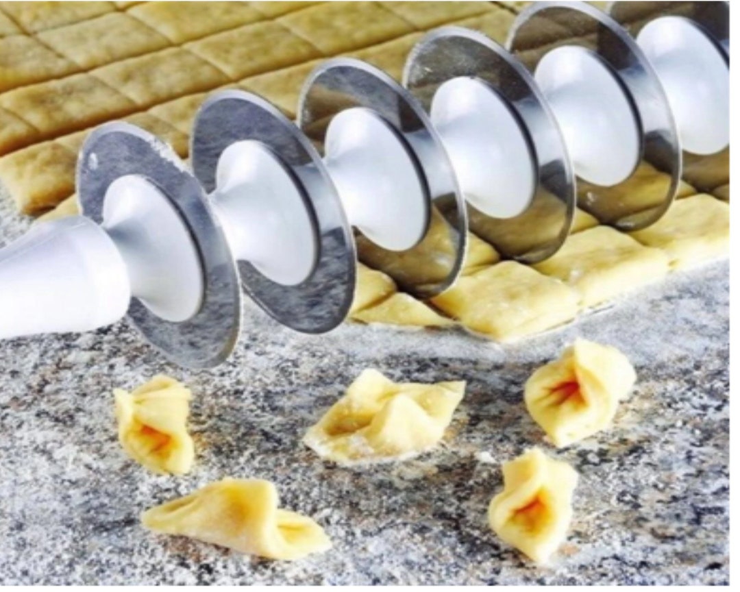 Ravioli Cutter Roller, 9 Knife Ravioli Making Tool, 9 Blade Flat ...
