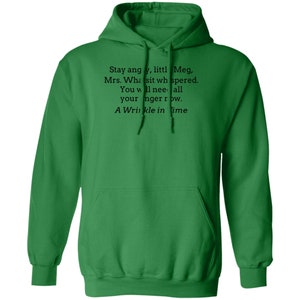 A Wrinkle in Time Stay Angry Little Meg Hoodie - Etsy