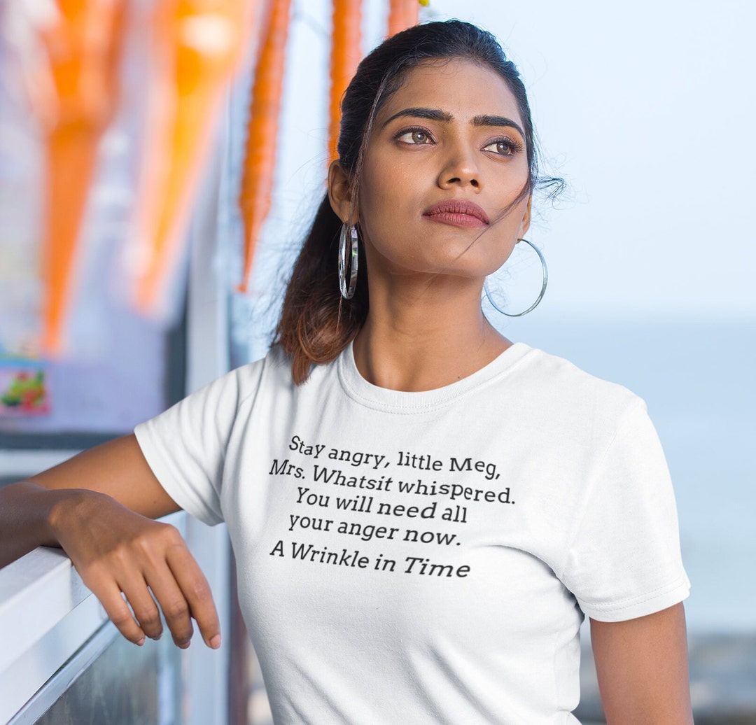 A Wrinkle in Time Stay Angry Little Meg T-shirt - Etsy
