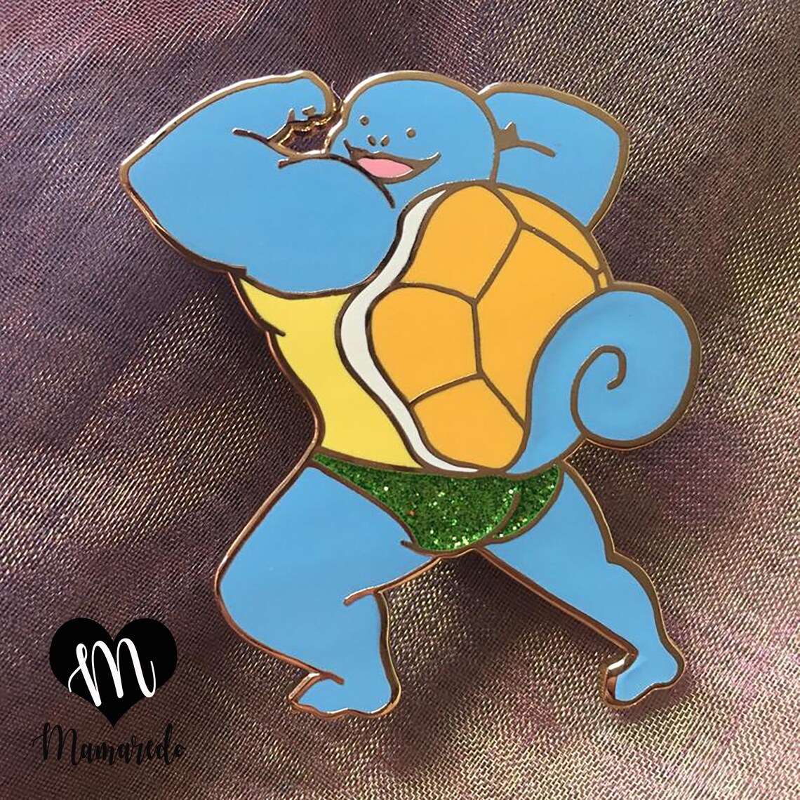 Buff Magikarp Pin Buff Ditto Pin Buff Squirtle Pin Buff | Etsy