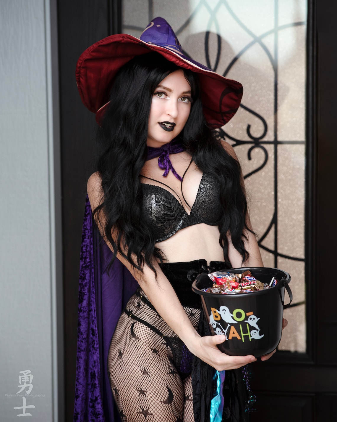 Witch Boudoir Sexy Halloween Cosplay Print 8.5x11 - Etsy