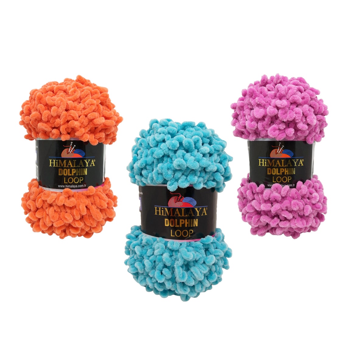 Himalaya Dolphin LOOP Puffy 100gr/44m/48yarda Baby Yarnvelvet - Etsy