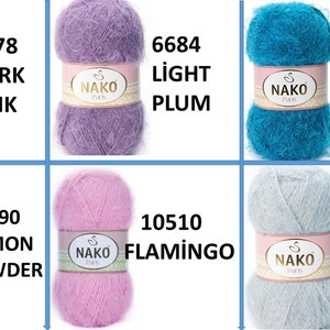 NAKO Paris, Knitting Yarn, Crochet Yarn, Acrylic Yarn, Shawl Yarn ...
