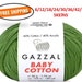 Gazzal Baby Cotton Yarn FREE SHİPPİNG 50gr/165meters Amigurumi - Etsy