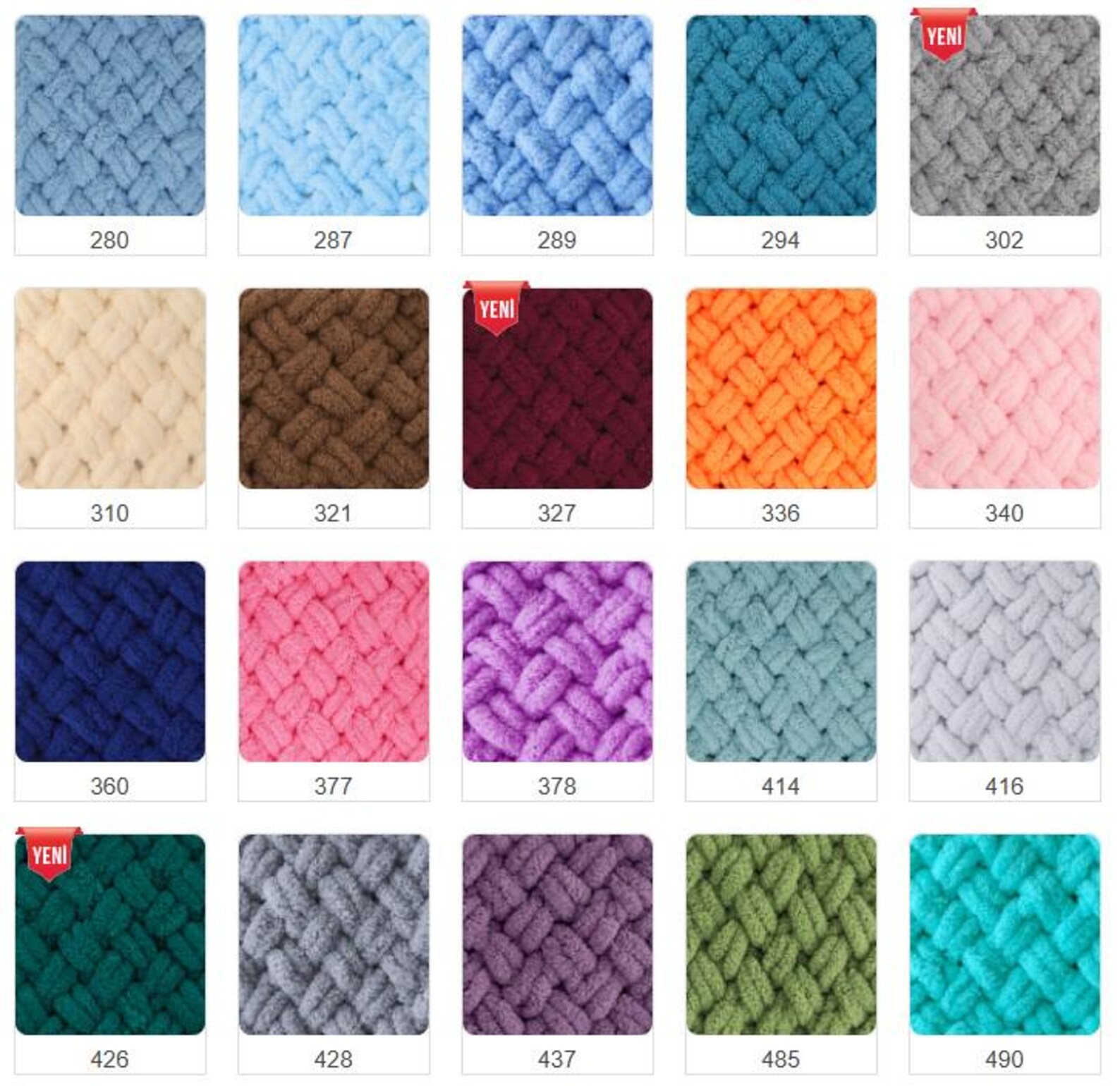 Alize Puffy Yarn: Micropolyester Chunky Hand Knitting Yarn - Etsy