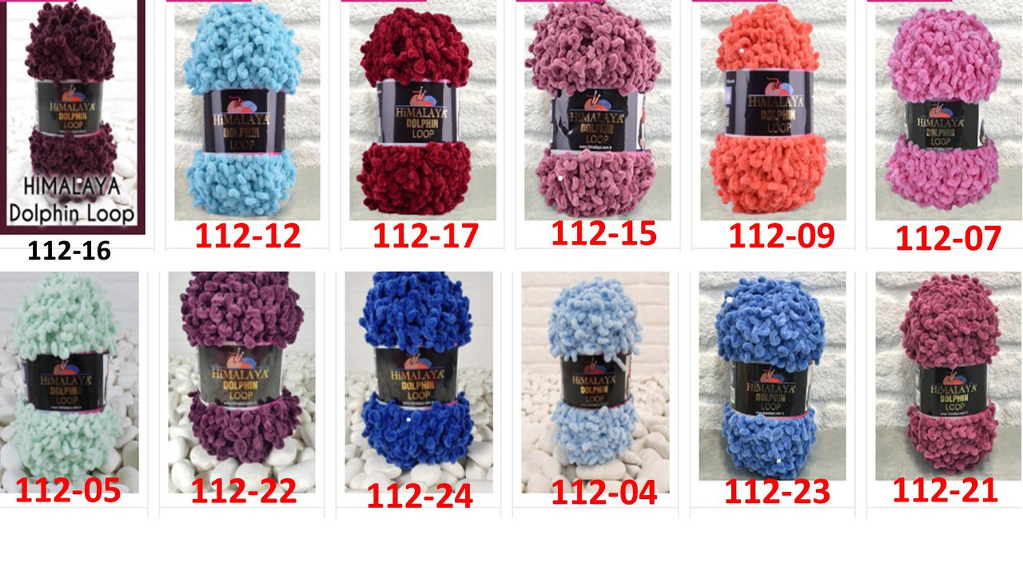 Himalaya Dolphin LOOP Puffy 100gr/44m/48yarda Baby Yarnvelvet - Etsy