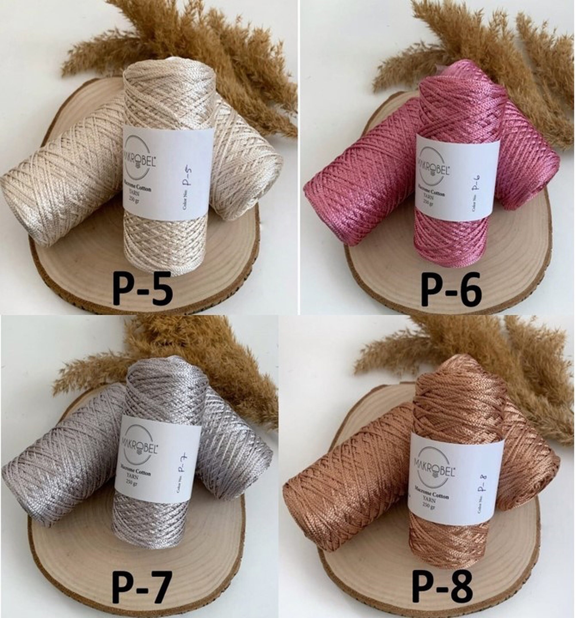 2mm Polyester Macrame Yarn 250gr/300mt Polyester Bag - Etsy