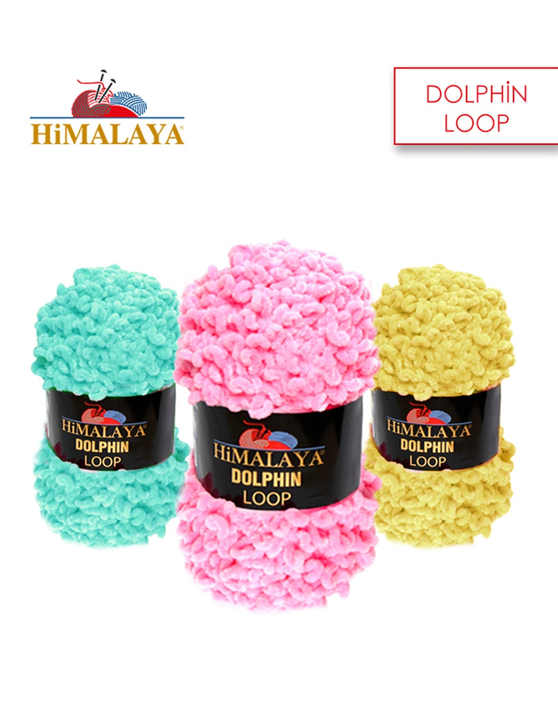Himalaya Dolphin LOOP Puffy 100gr/44m/48yarda Baby Yarnvelvet - Etsy