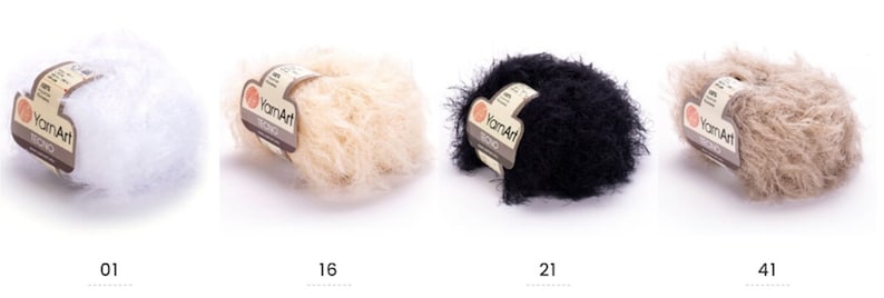 Yarnart Tecno Decoration Yarn Fluffy Yarn Eyelash Yarn Soft - Etsy